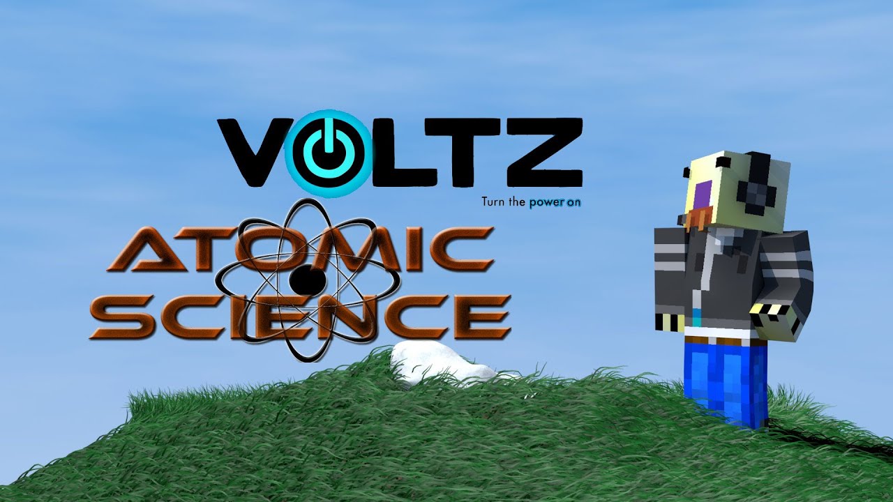 Minecraft Voltz Tutorial : Nuclear Power - Bluecoconut Family
