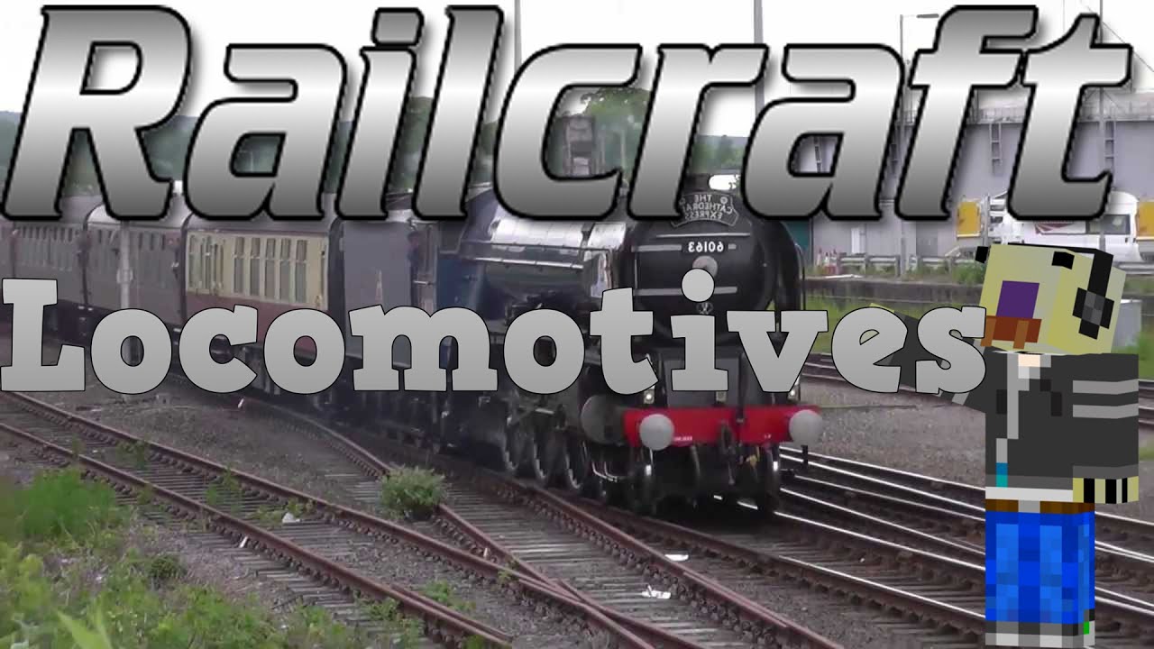 Minecraft Railcraft Tutorial : Steam Locomotives - Bluecoconut Family
