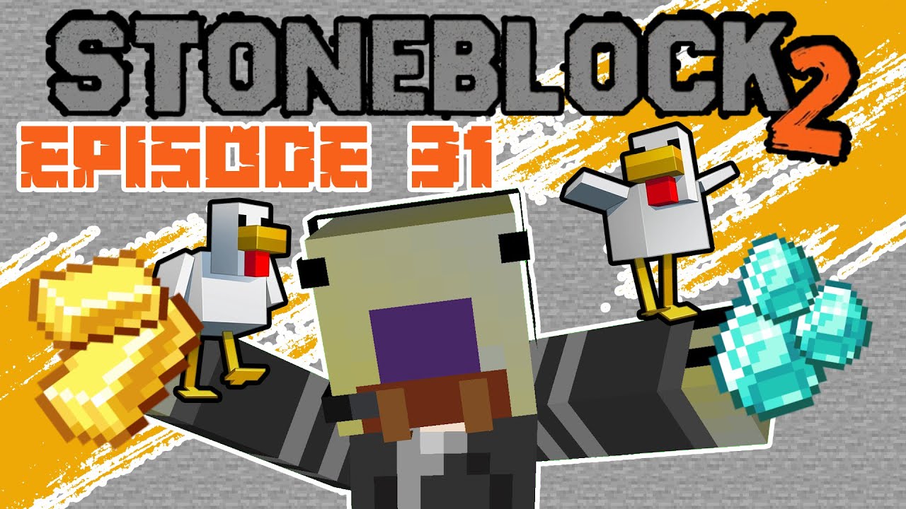 Stoneblock 2 lets play Episode 31 - Bluecoconut Family